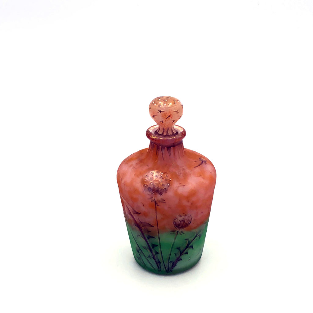 Daum Nancy Perfume Bottle - George Sorensen Antiques
